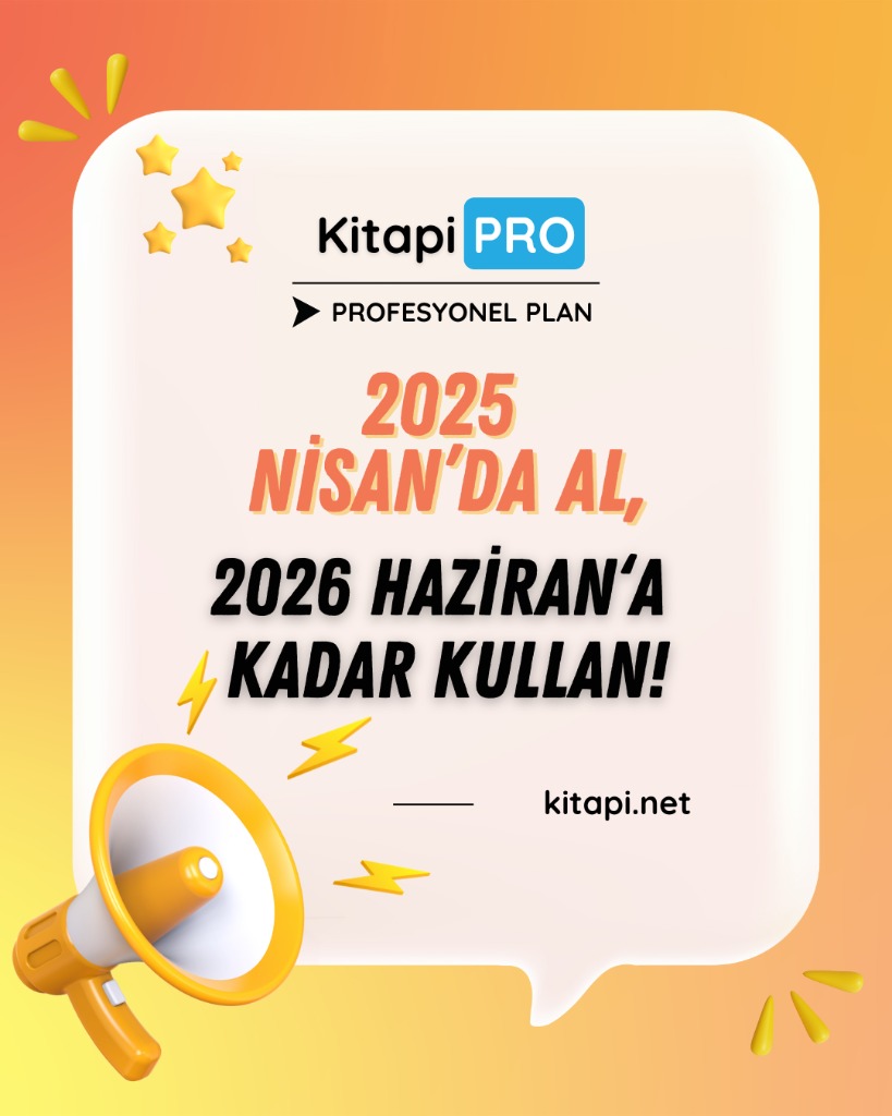Kitapi Profesyonel Plan (1 Yıllık) - Kitapi | Kitapi Global